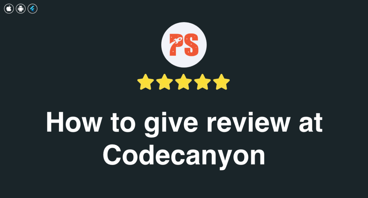 How to give Rating 5 star and Review at Codecanyon – Panacea-Soft